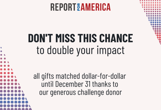 Home Page - Report for America